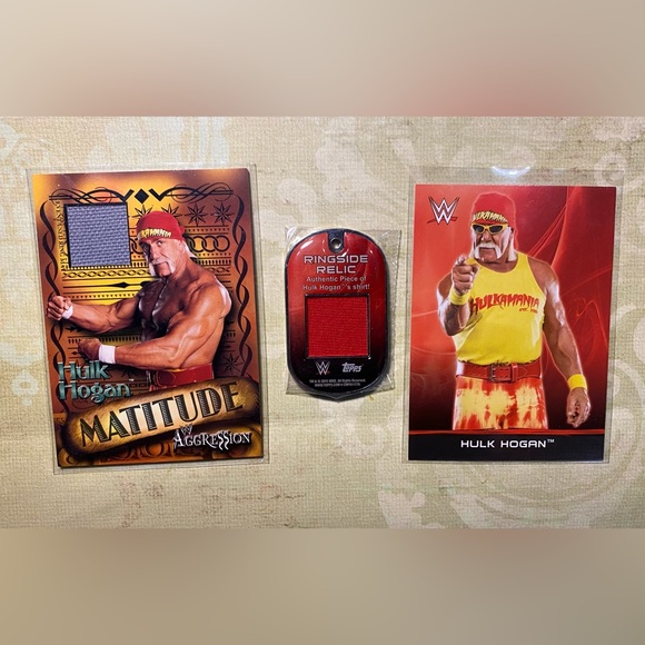 Fleer & Topps | Accessories | Hulk Hogan Memorabilia Bundle | Poshmark